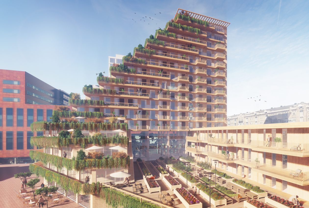 Mei architects and planners ontwerpt houten woongebouw in Lloydkwartier ...