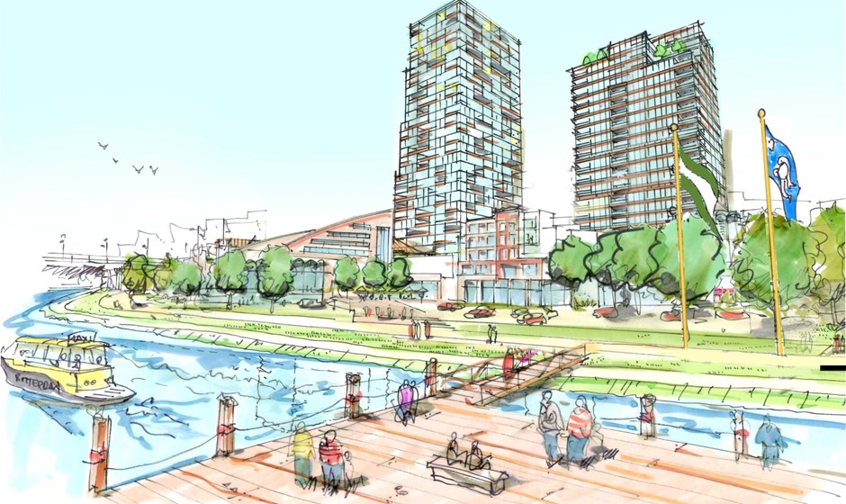 Architectenselectie Waterfront Rivium gewonnen door Mei architects ...